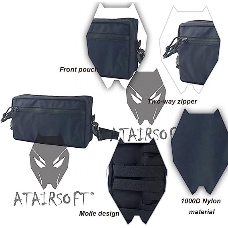 Tactical Dump Drop Pouches Molle Admin Pouch Utility Multipurpose ...